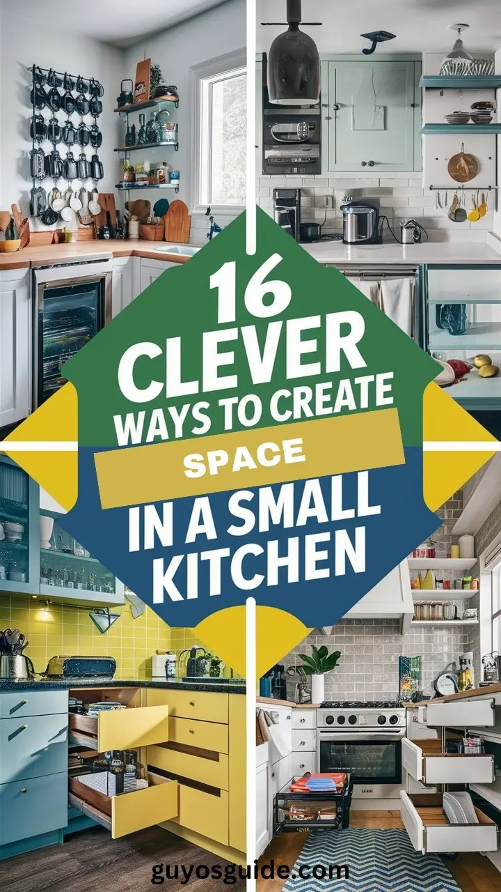 16 Clever Ways to Create Space in a Small Kitchen