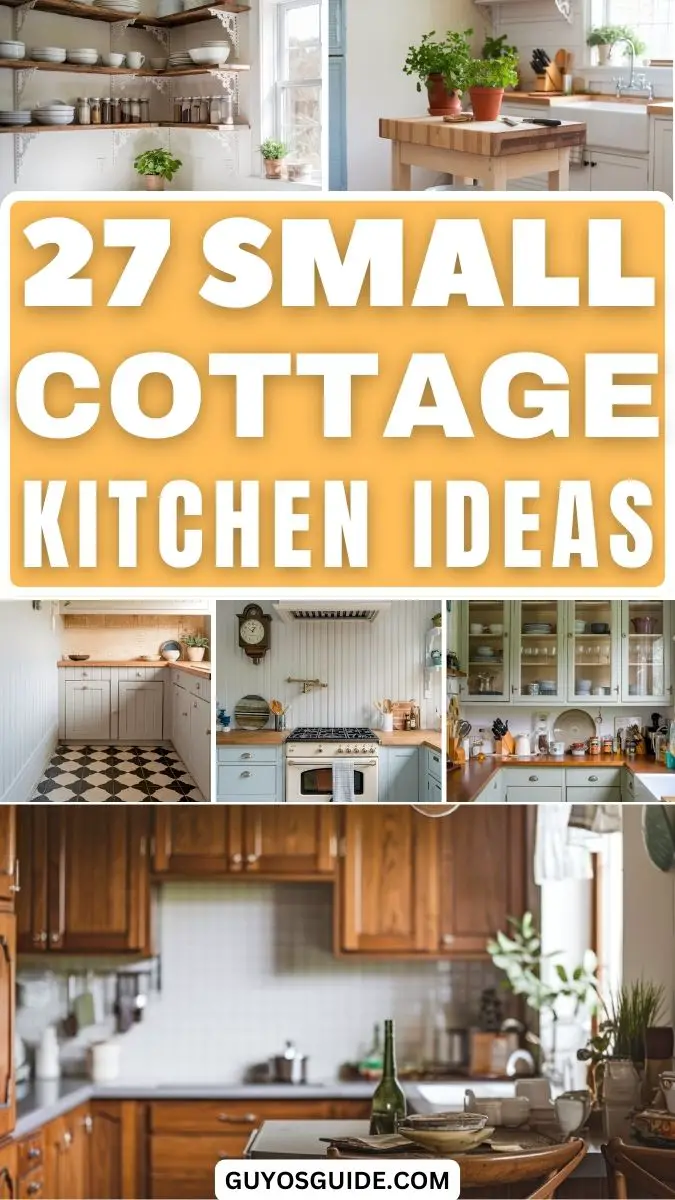 27 Creative Small Cottage Kitchen Ideas to Maximize Space