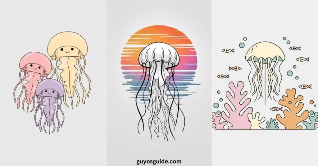 21 Jellyfish Drawing Ideas To Inspire Your Creativity