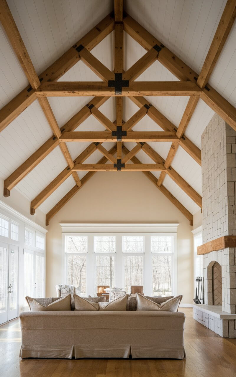 25 Cathedral Ceiling Living Room Ideas to Elevate Your Design