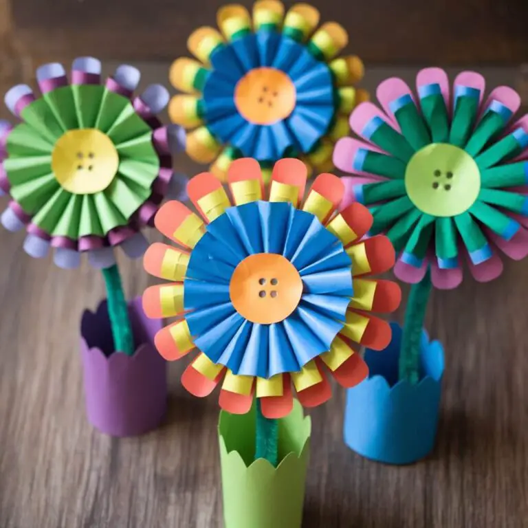 23 Fun Flower Crafts for Kids to Spark Creativity