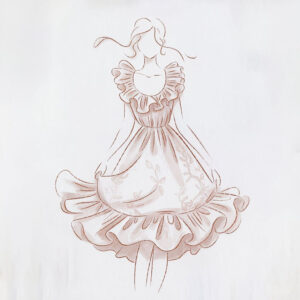 35 Beautiful Dress Drawing Ideas to Spark Your Creativity