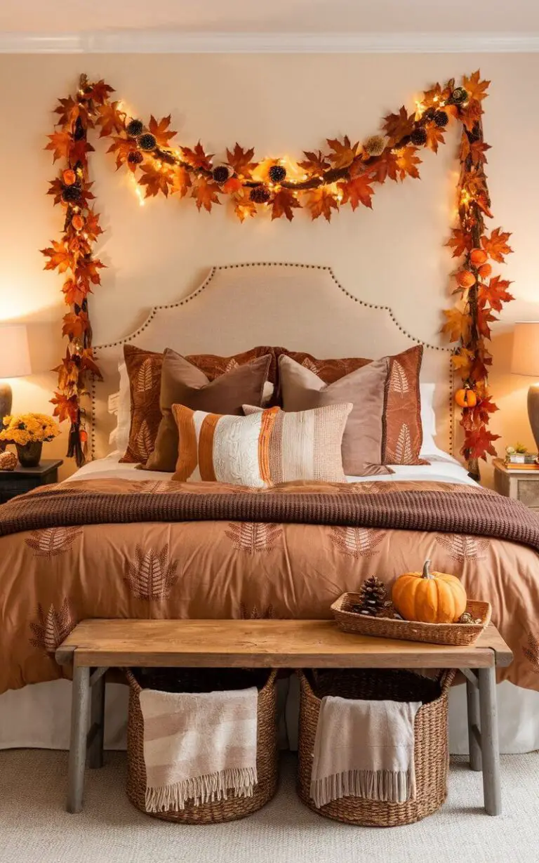 23 Fall Bedroom Decor Ideas to Make Your Room Extra Cozy