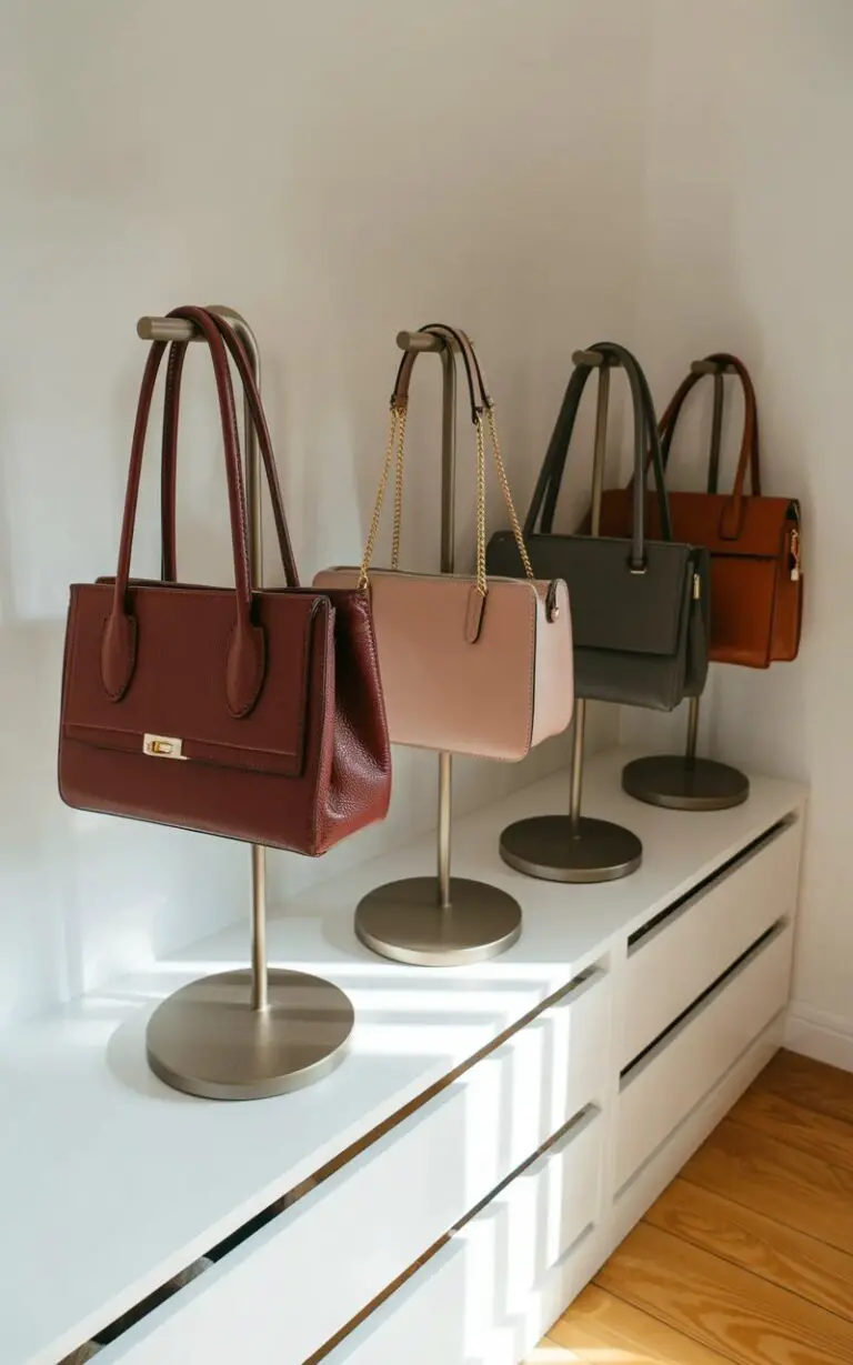 23 Clever Purse Storage Ideas to Maximize Your Space