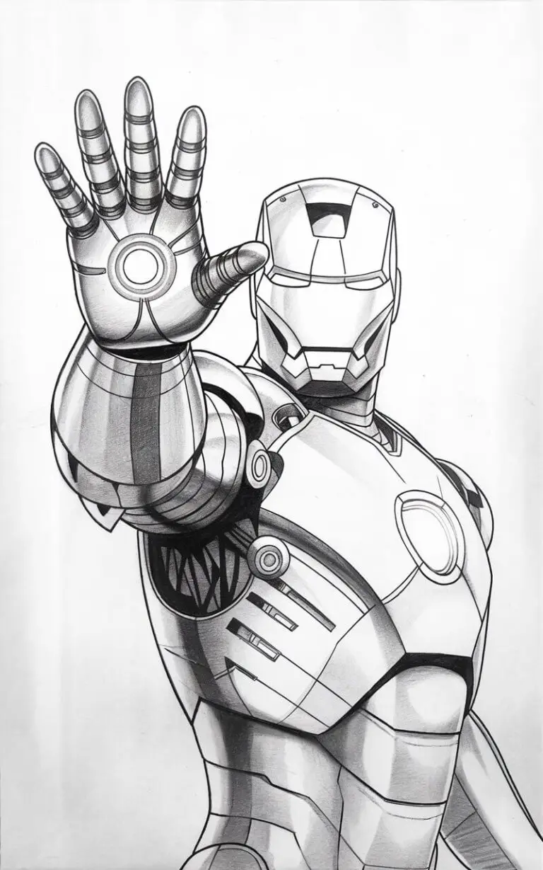 23 Creative Iron Man Drawing Ideas to Inspire Your Art