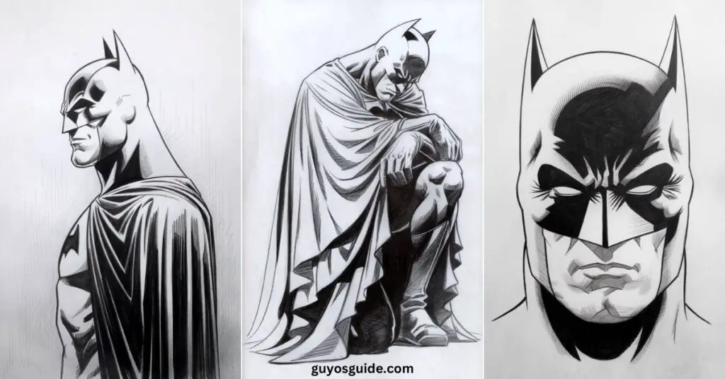 21 Amazing Batman Drawing Ideas to Spark Creativity
