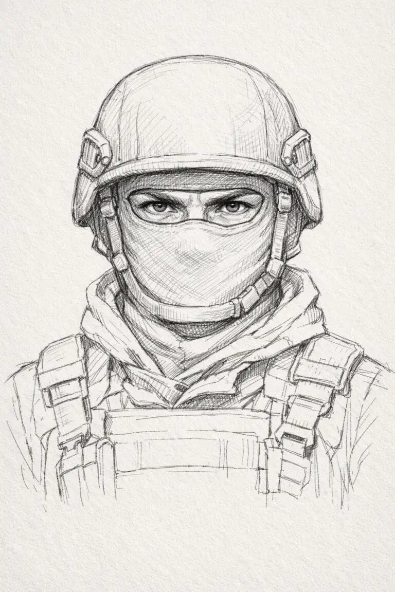 25 Soldier Drawing Ideas That Bring Art to Life