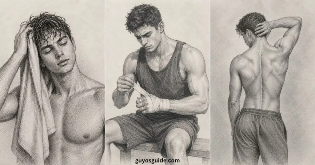 25 Dynamic Male Body Drawing Ideas for Better Anatomy